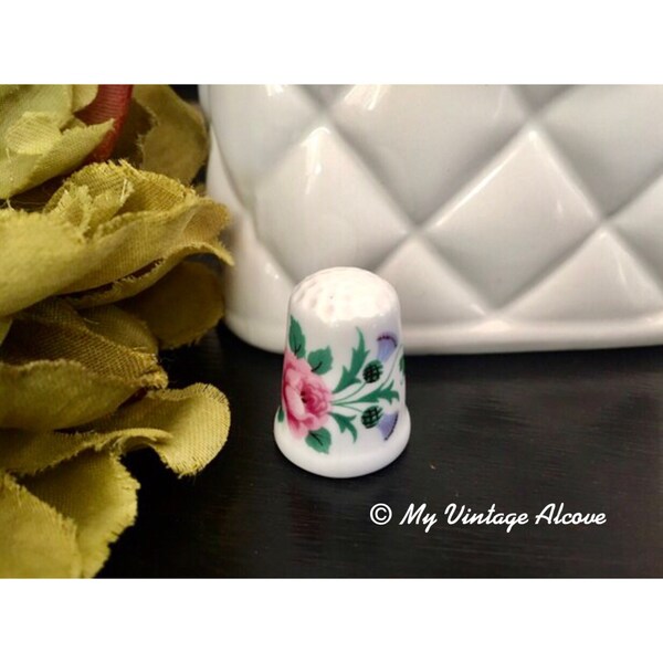 Bone China Thimble - Etsy