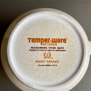Lenox Temperware, Temperware by Lenox, Lenox Creamer, Temperware Dishes ...