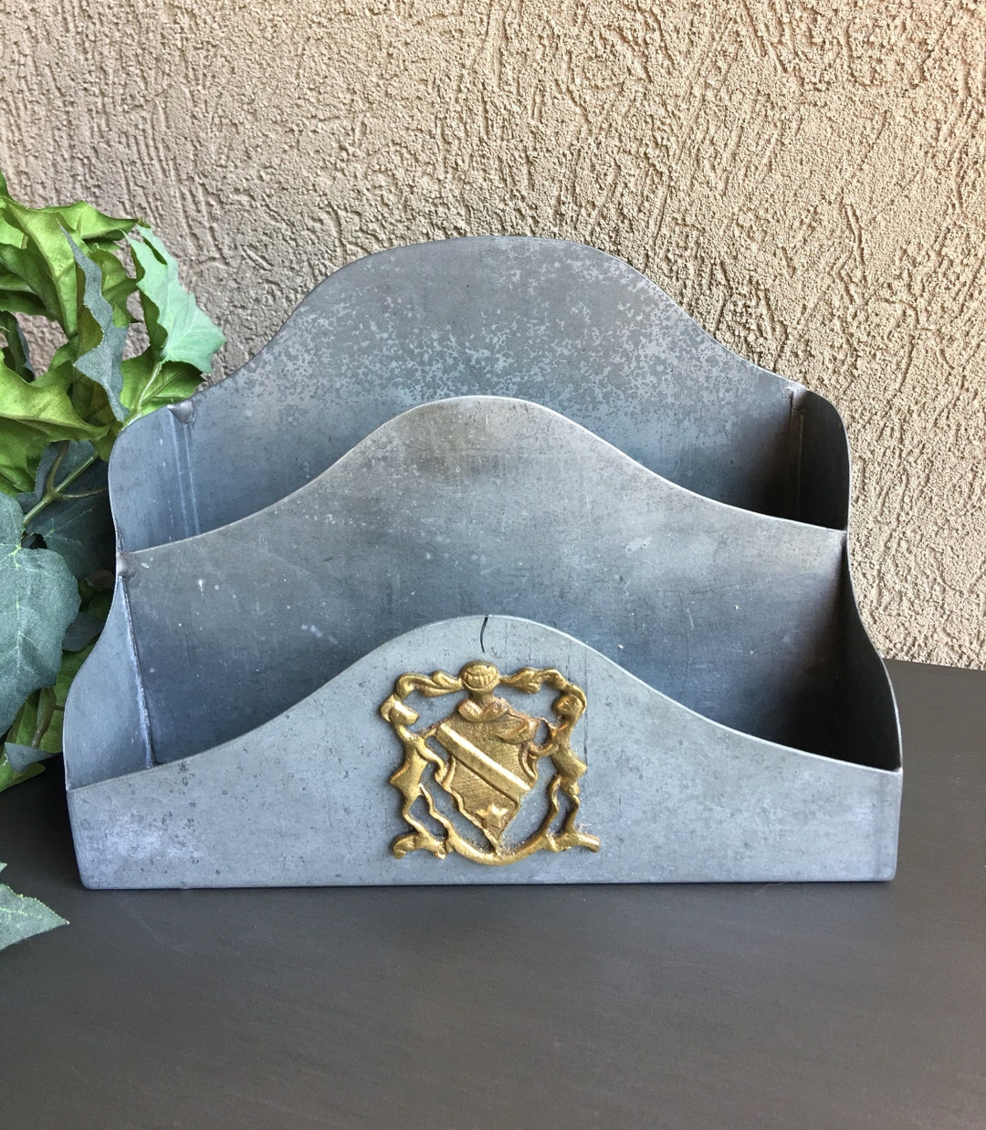 Desktop Mail Organizer, Metal Mail Organizer, Metal Mail Holder - Etsy