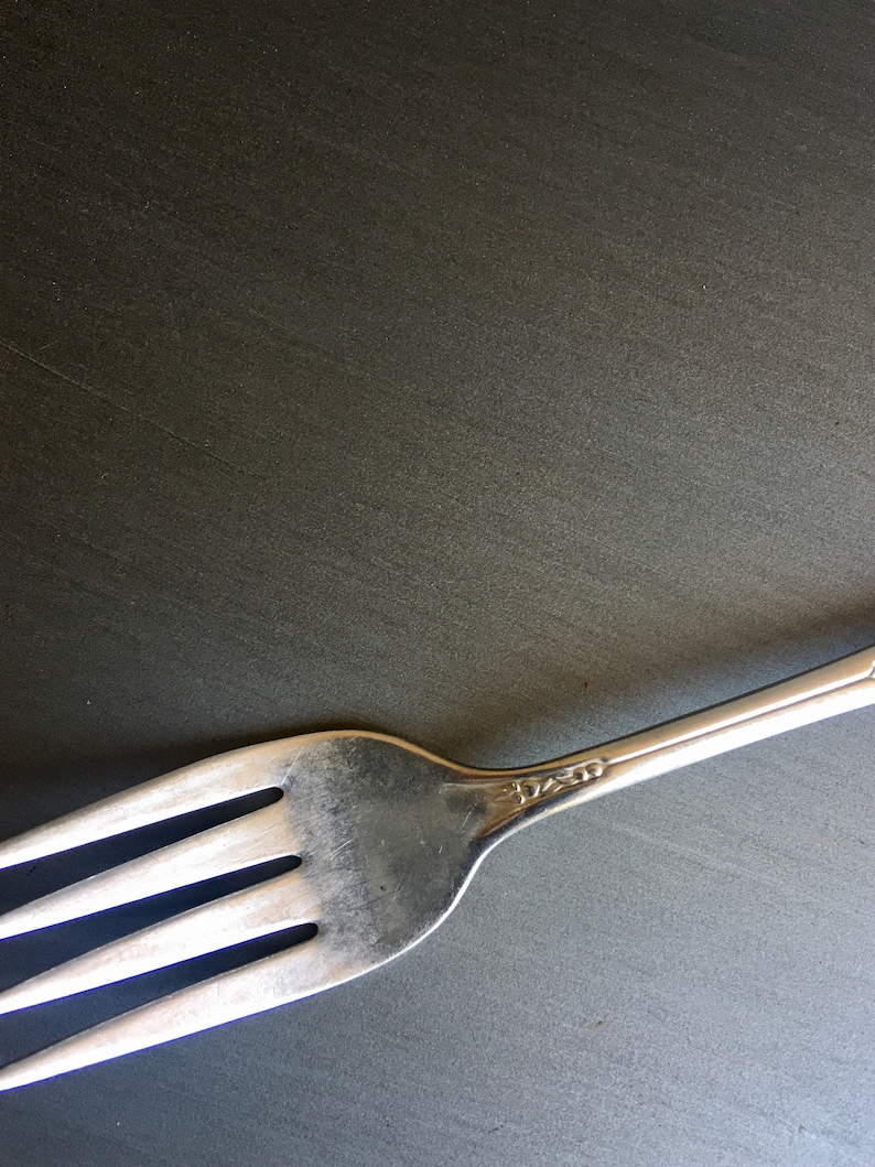 Wm Rogers Mfg Co Original Rogers Fork, Original Rogers Fork, Salad Fork ...