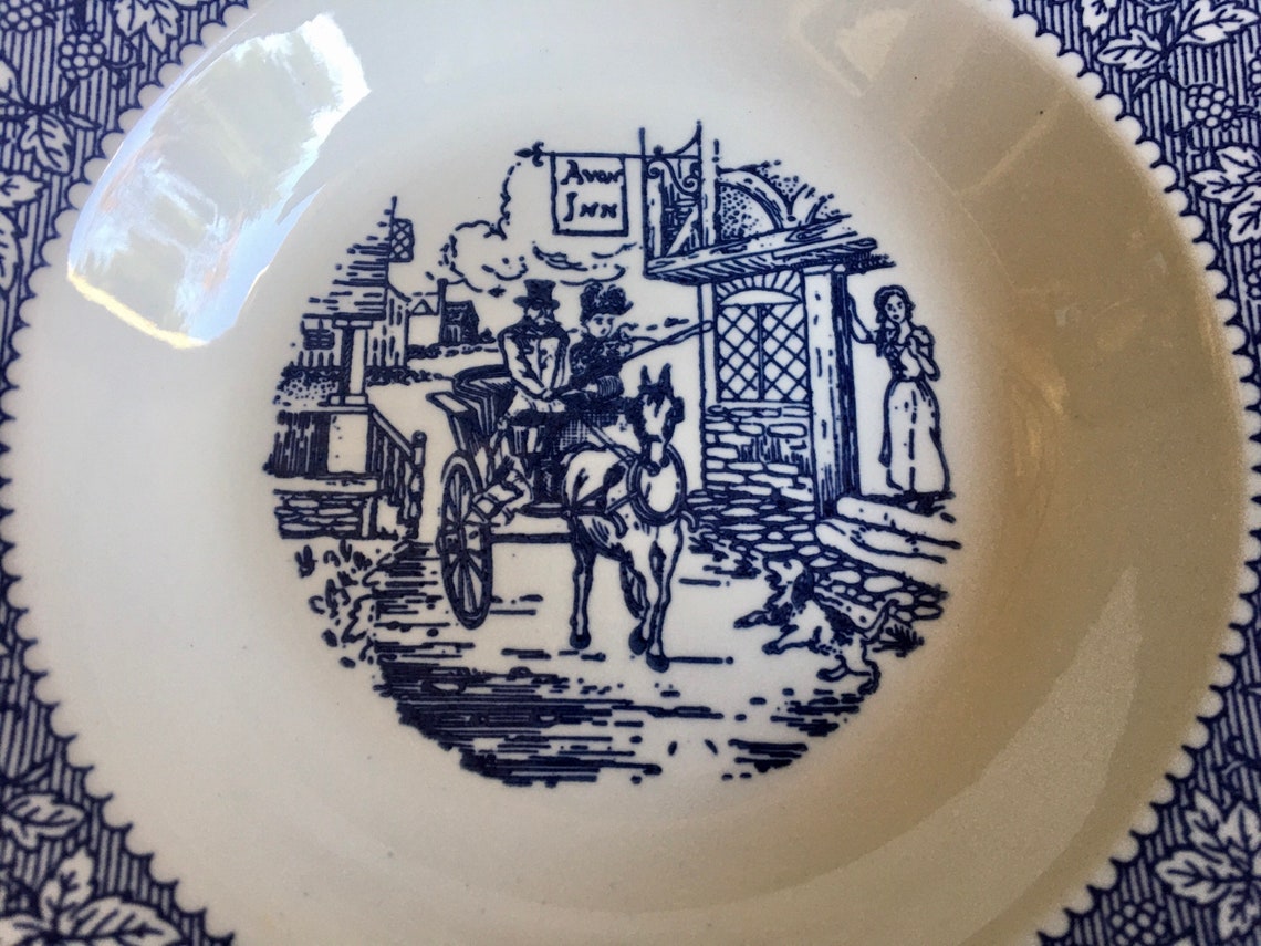 Rimmed Soup Bowls Stratwood Collection Shakespeare Country - Etsy