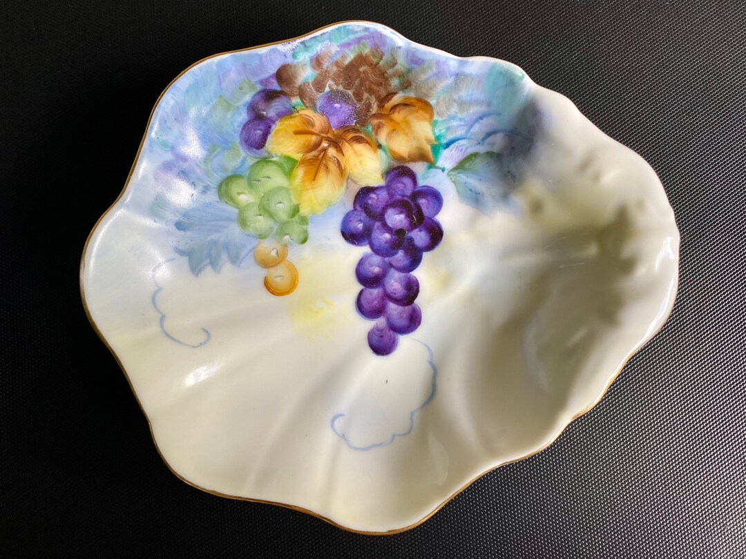 China Nappy, Lefton China Fruit Pattern, Fruit Nappy Bowl - Etsy