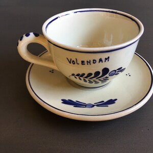 Delft Teacup, Delft Cup and Saucer, Blue Windmill Dishes - Etsy