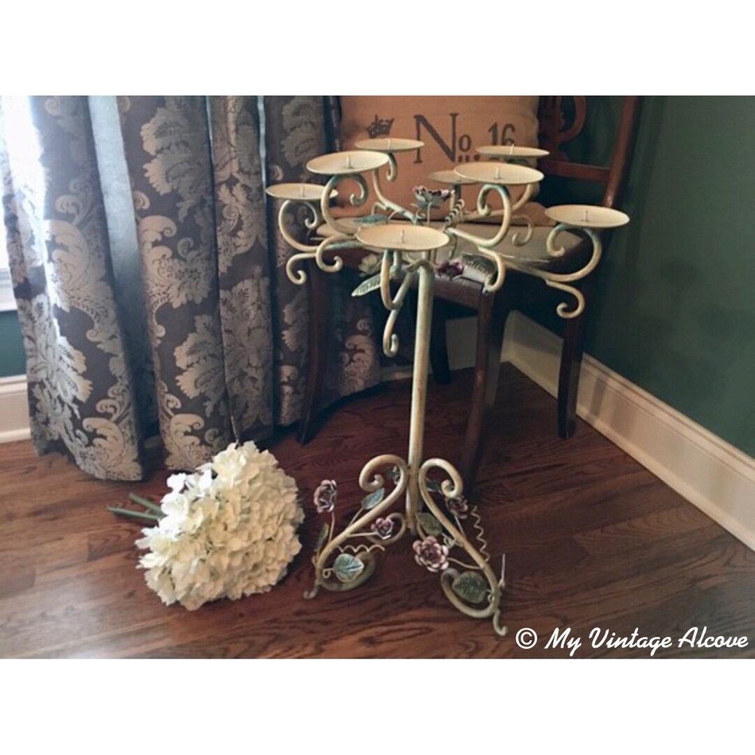 Tabletop Candelabra, Tabletop Candelabra Centerpiece, Candelabra Stand ...