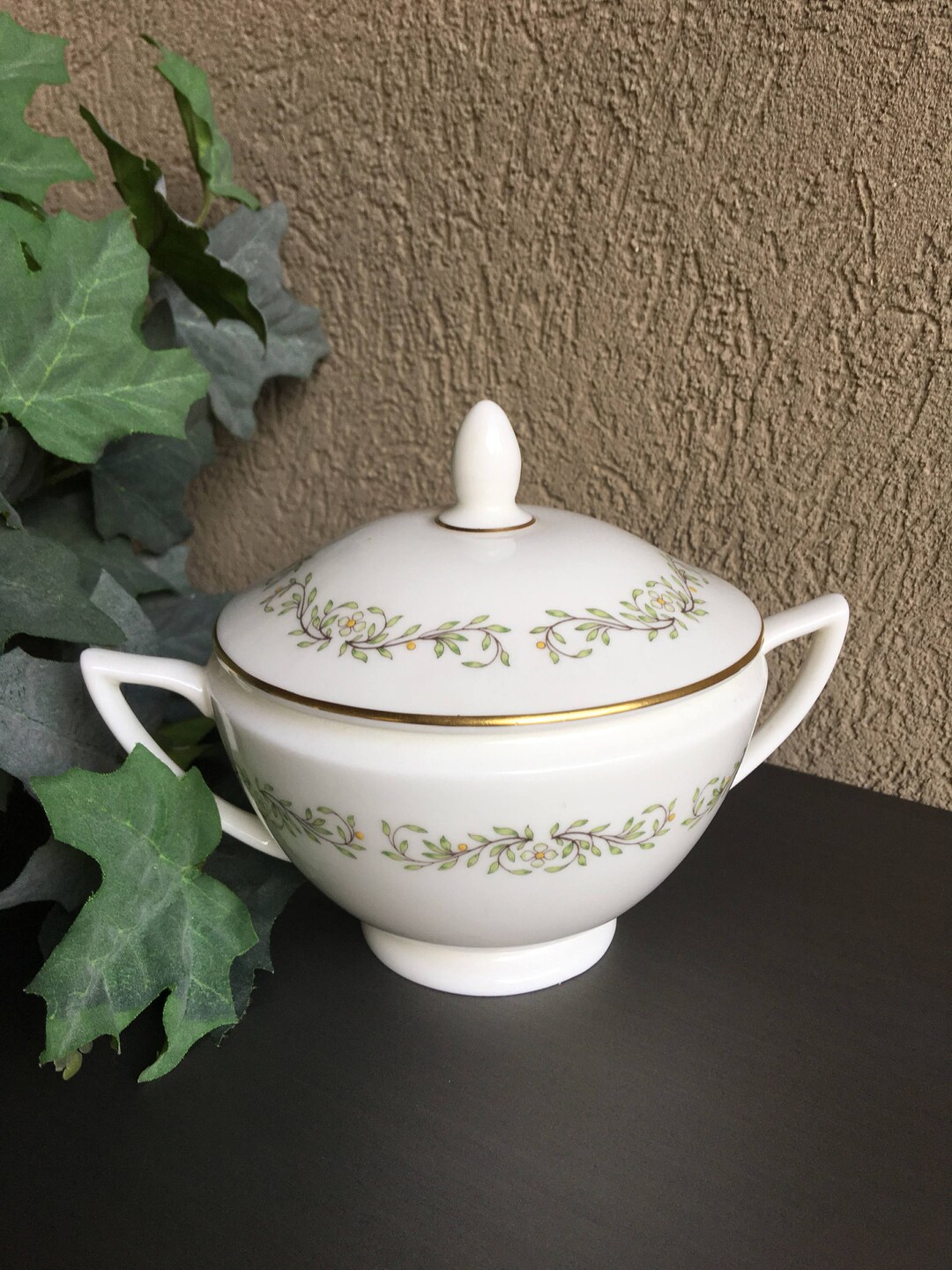 Minton April Sugar Bowl Bone China Sugar Bowl With Lid - Etsy
