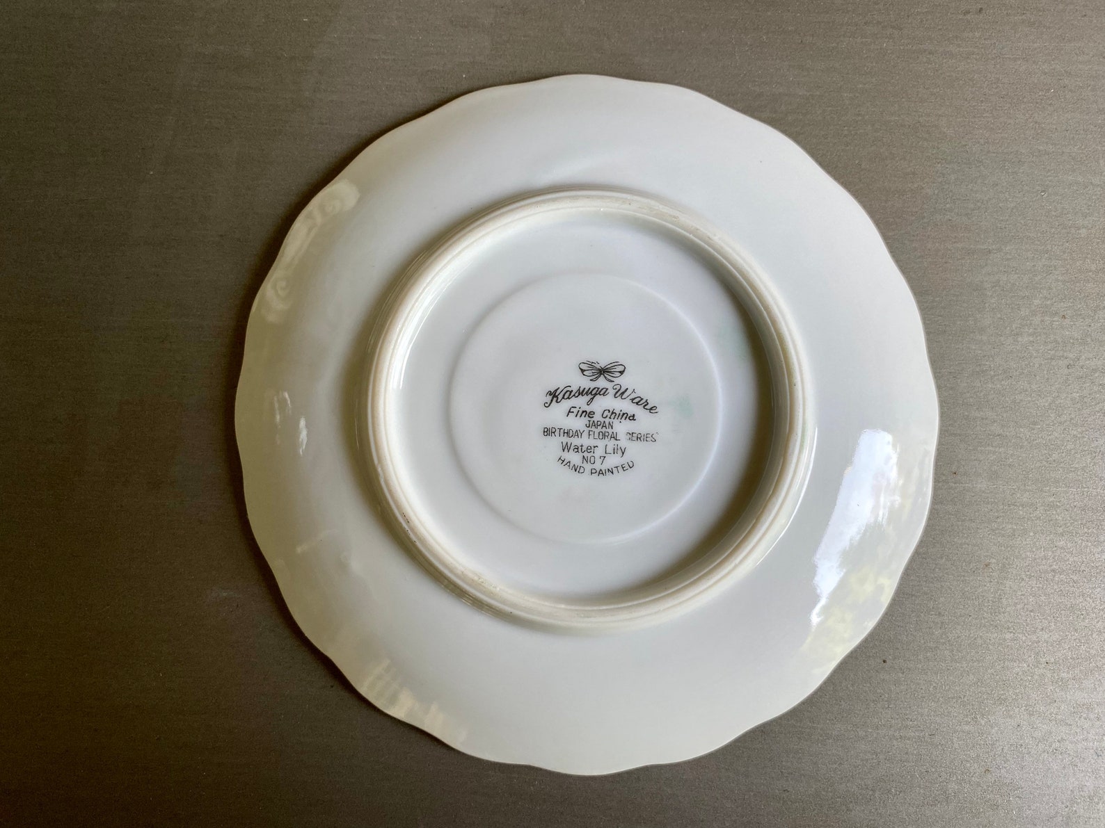 Water Lily China Kasuga Ware Fine China Kasuga Ware Birthday - Etsy