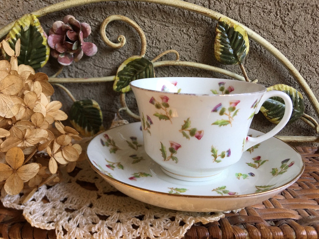 Aynsley China, Thistle China, Aynsley Teacup - Etsy