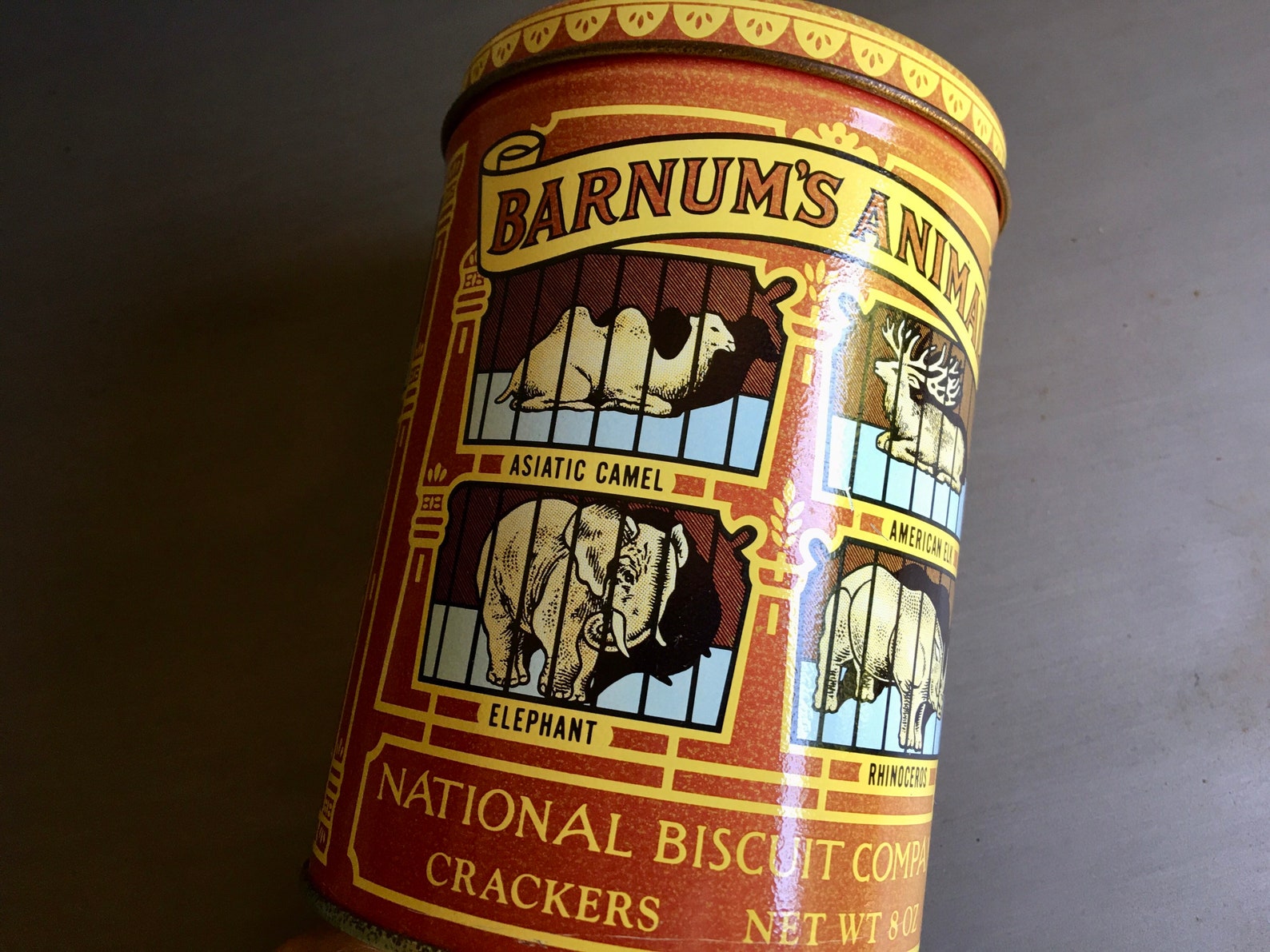Barnum Animal Crackers Tin Vintage Animal Cracker Tin - Etsy