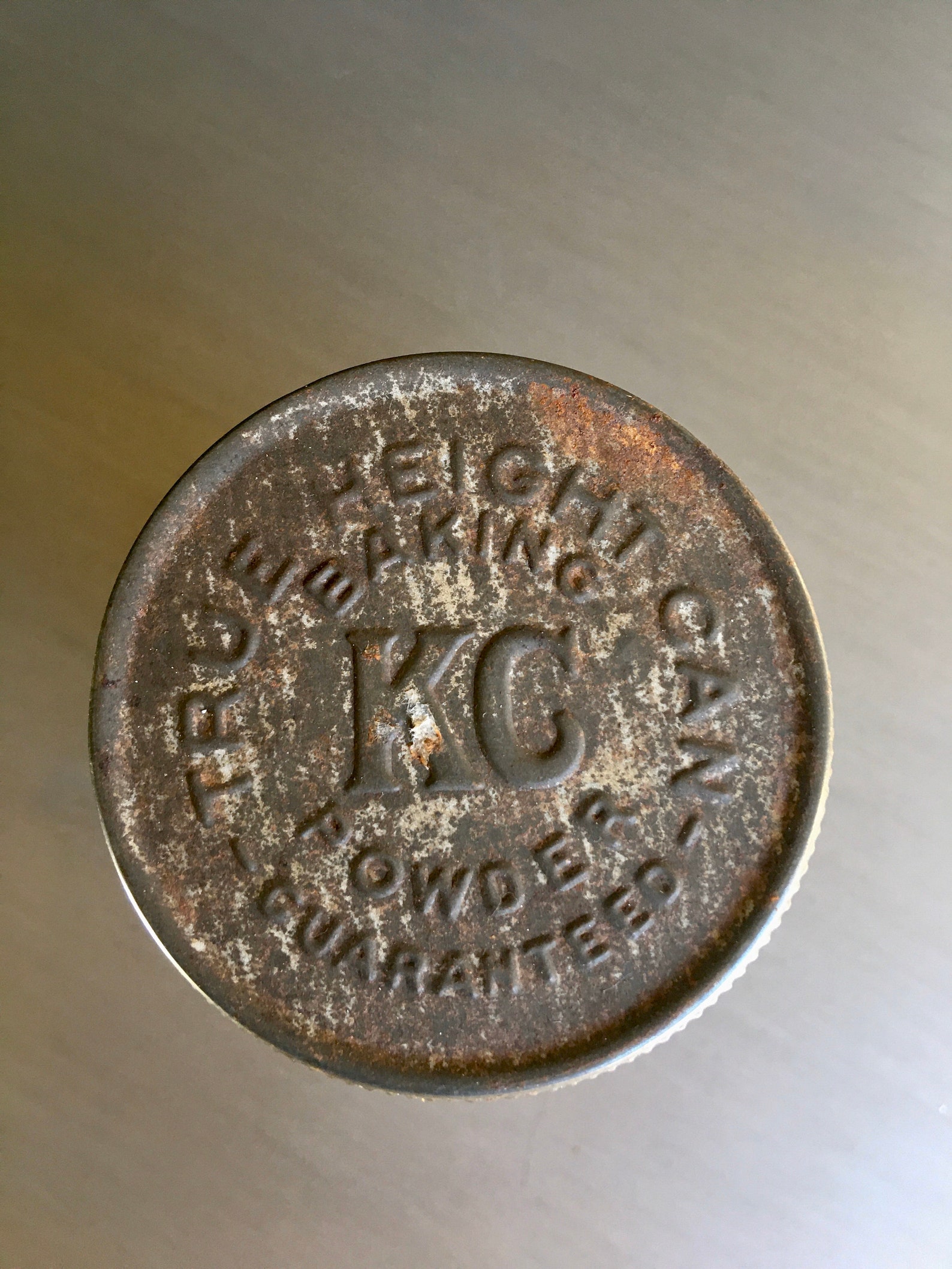 Old KC Baking Powder Can KC Baking Powder Tin Vintage Baking - Etsy