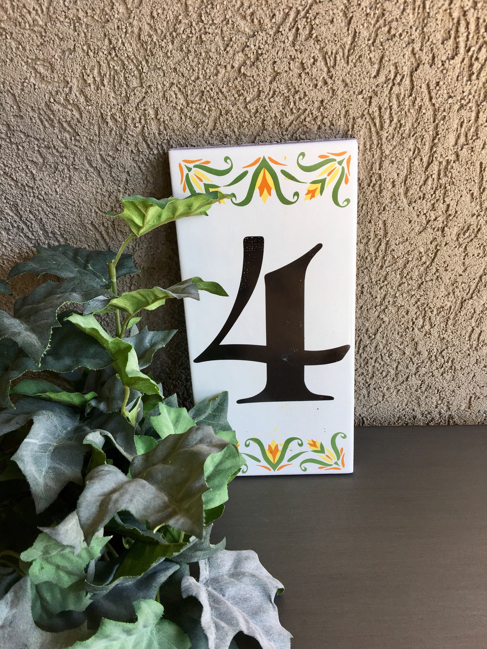 Vintage House Numbers Vintage House Number Plaque - Etsy