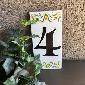 Vintage House Numbers, Vintage House Number Plaque - Etsy