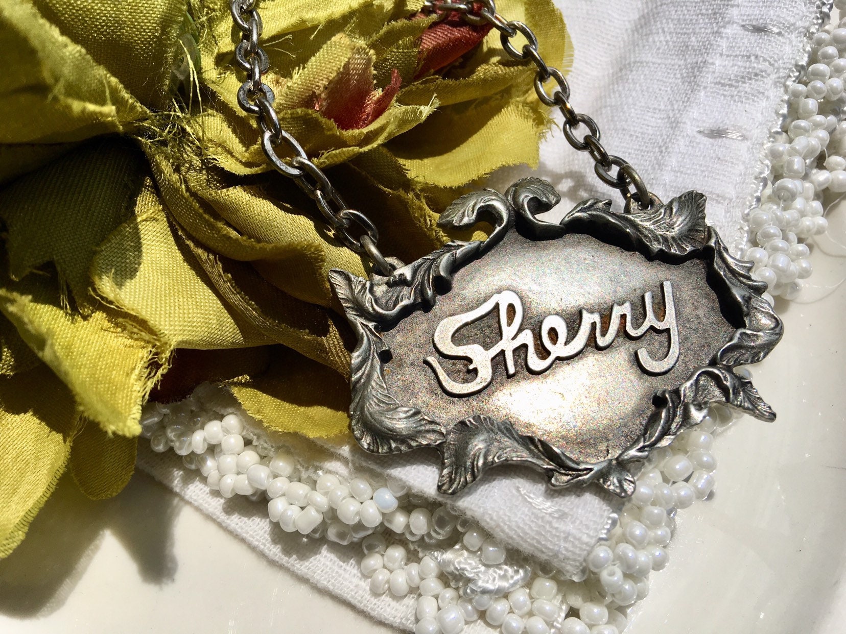 Metzke Pewter Sherry Decanter Tag - Etsy
