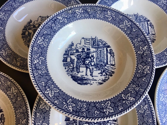 Rimmed Soup Bowls Stratwood Collection Shakespeare Country - Etsy