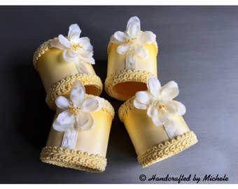 Yellow Napkin Rings - Etsy