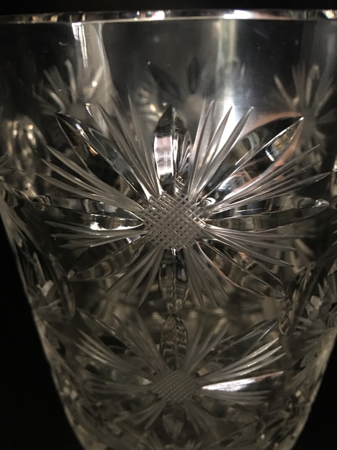 Vintage Cut Glass Ice Bucket Small Crystal Ice Bucket Small - Etsy