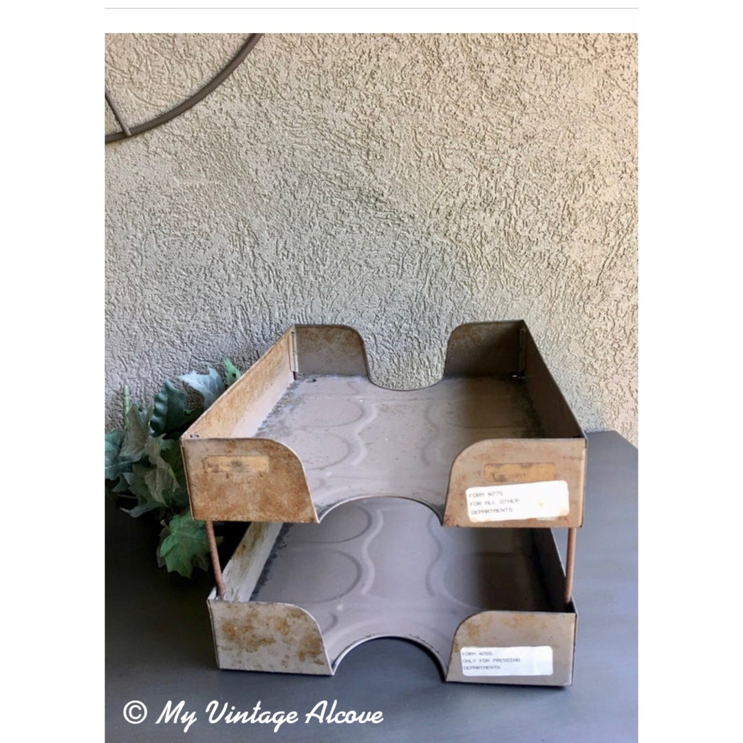 Stacked Paper Trays, Vertical Filing Trays - Etsy