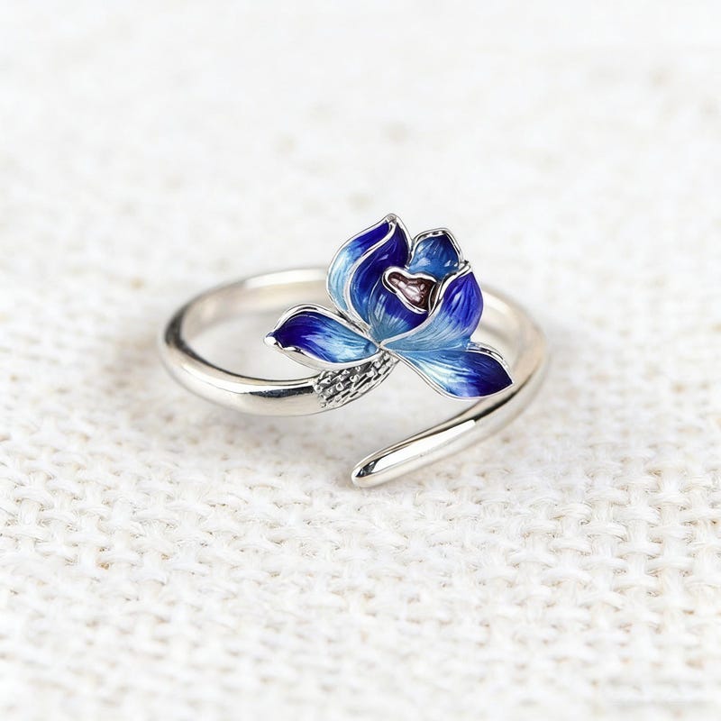 Lotus Ring - Etsy