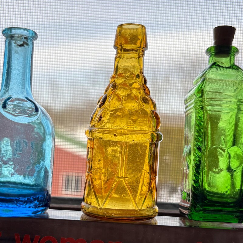 Wheaton Miniature Glass Bottle - Etsy