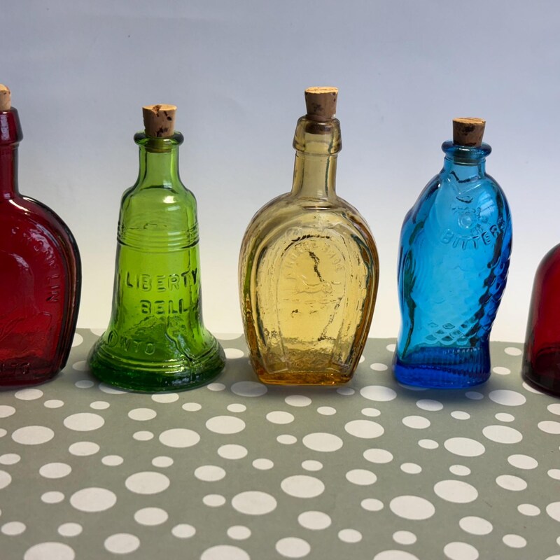Wheaton Miniature Glass Bottle - Etsy