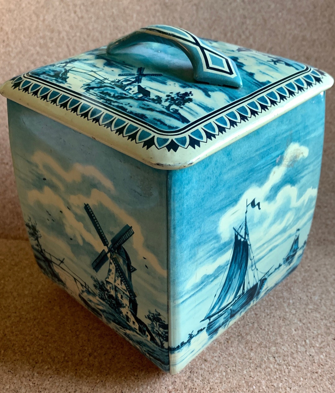 Dutch Tin Royal Verkade Factories LTD Zaandam HOLLAND Vintage - Etsy