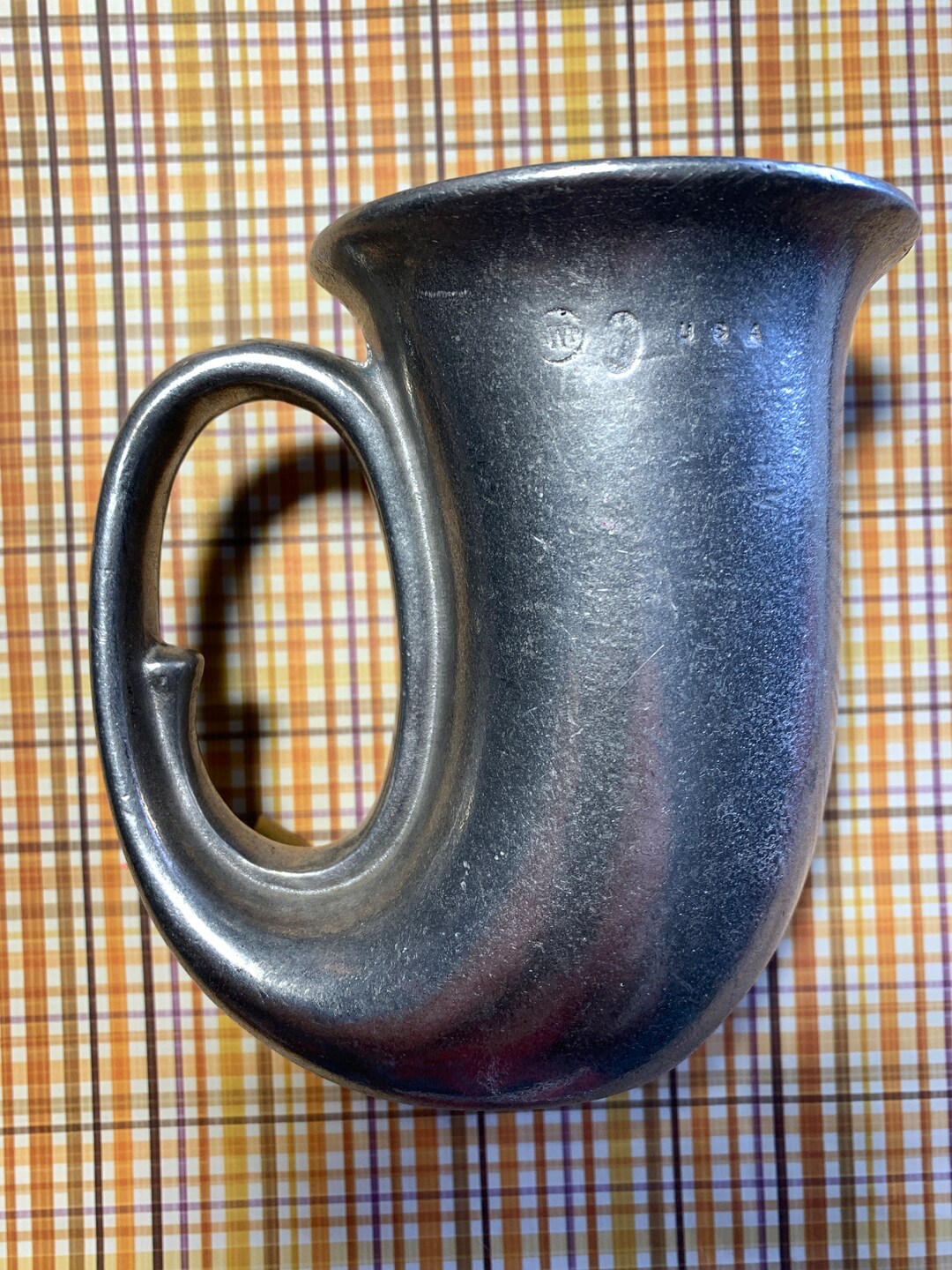 WILTON ARMETALE - RWP - Pewter Bugle Shaped Mug - Medieval Tankard ...