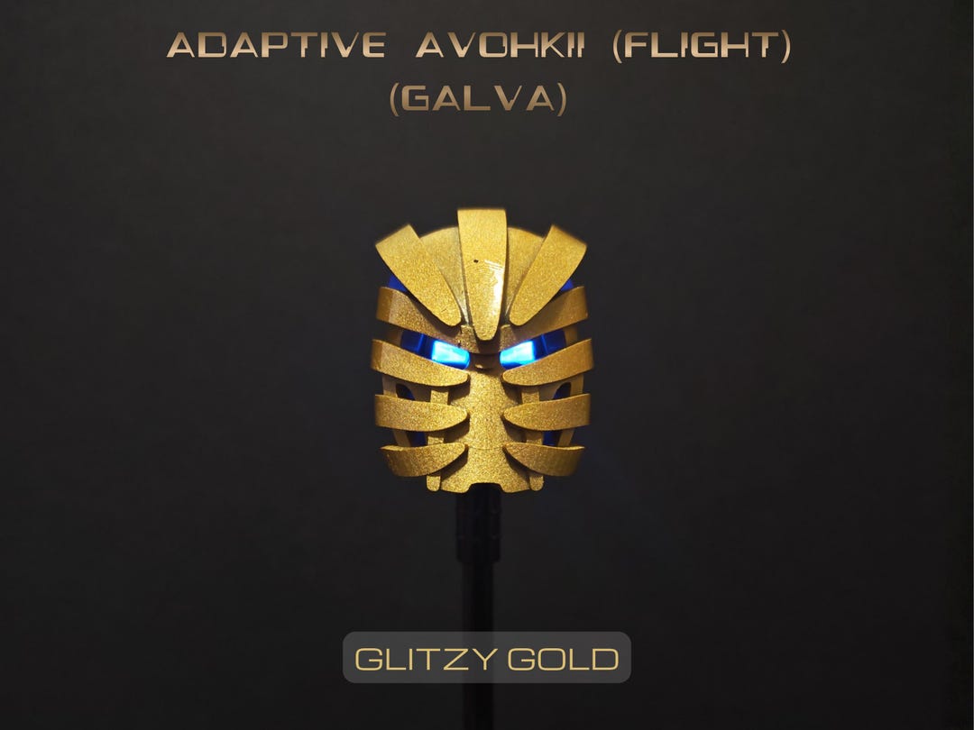 Kanohi Avohkii [adaptive, Flight] (galva) [MADE-TO-ORDER] || Takanuva ...