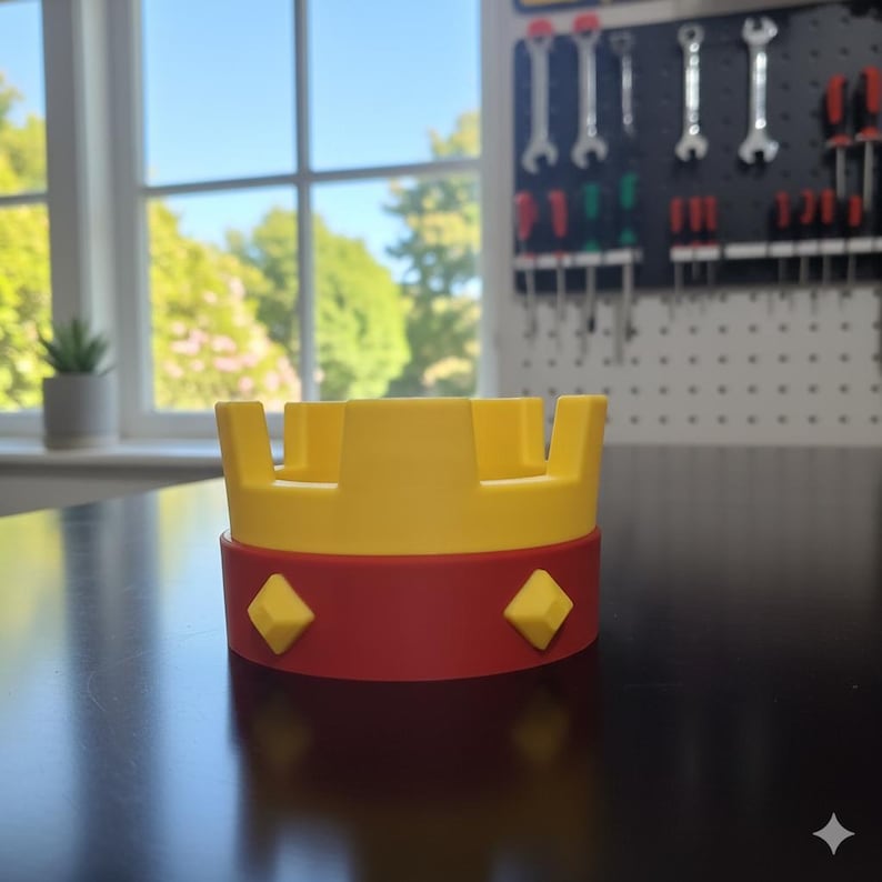 Clash Royale Crown: 3D Printed PLA Game Decor - Etsy