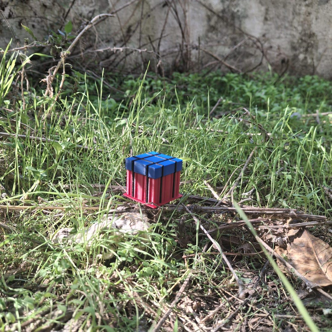 3D Printed PUBG Loot Crate - Gamer Desk Decor - Etsy