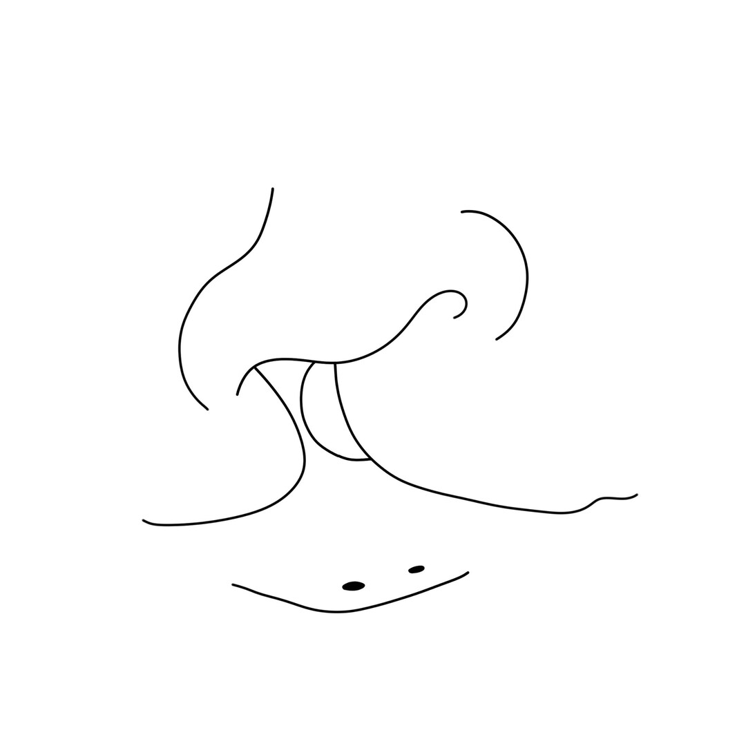 Custom Minimalist Line Art | Cleft Lip & Palate Awareness Digital ...