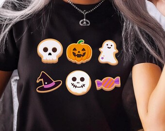 Halloween Sugar Cookies Clipart, Cute Halloween Desserts Clipart ...