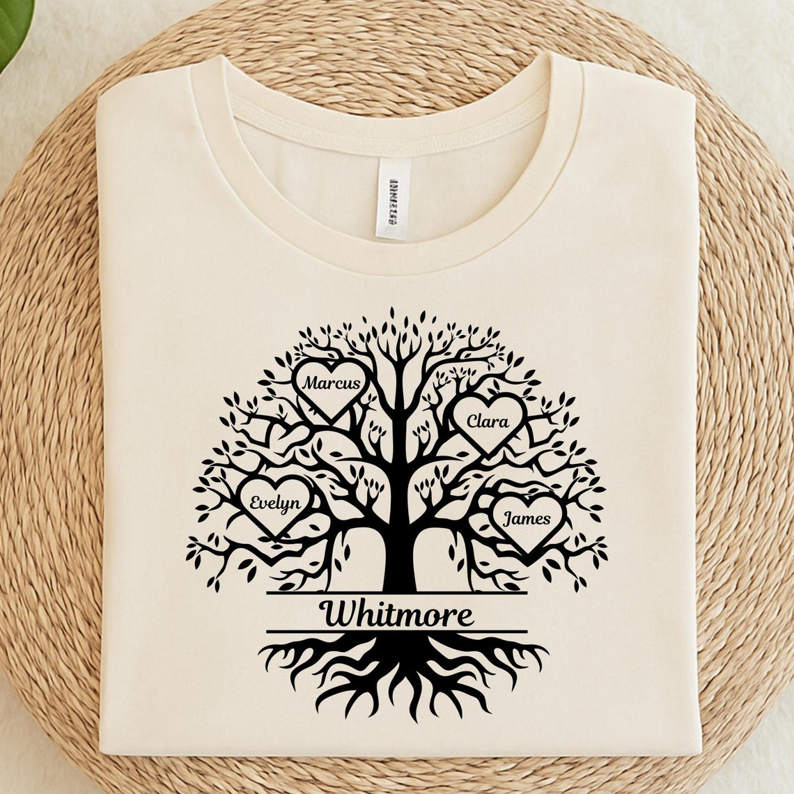 Family Reunion Tree With Heart SVG, 2-16 Members, Family Tree Digital ...