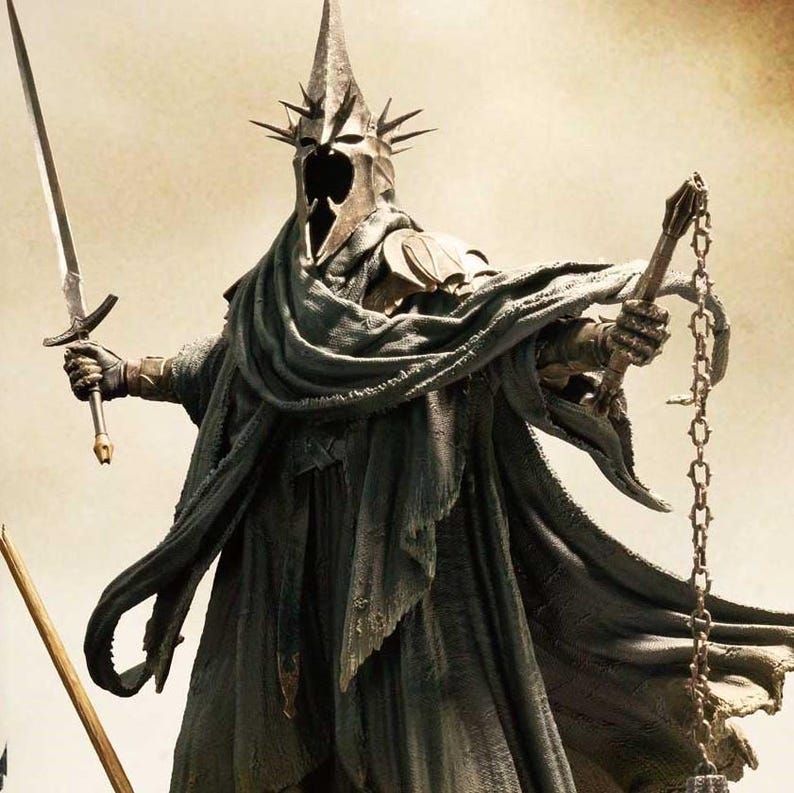 Witch-king of Angmar Sword | Ringwraiths Fields of Gondor | Ring of ...