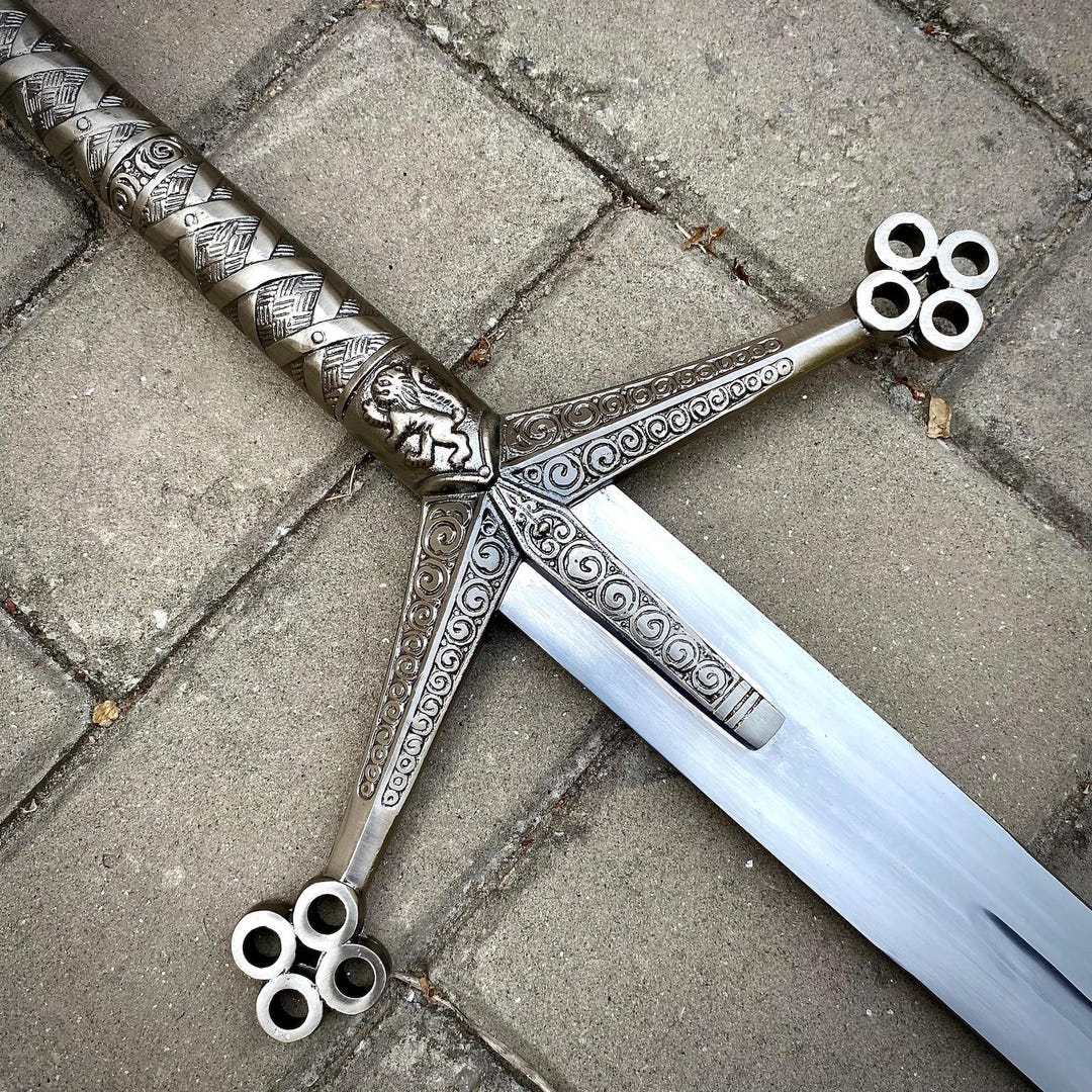 Hand-forged Scottish Claymore Sword | Custom Highland Medieval Replica ...