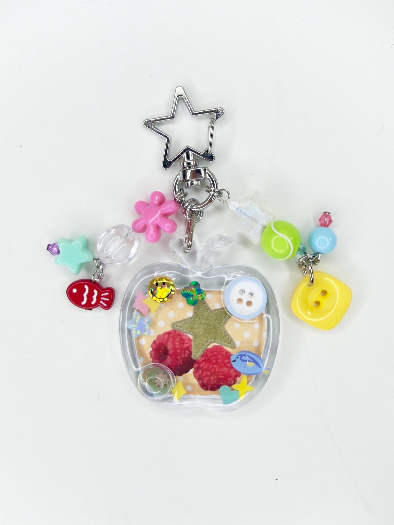 Juminocore Aesthetic Keychain Kawaii Apple Bag Charm - Etsy