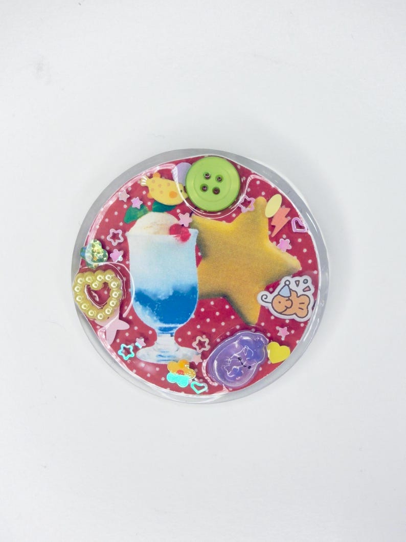 Kawaii Juminocore Themed Button Badge Heiseiretro Bag Accessory Pin ...