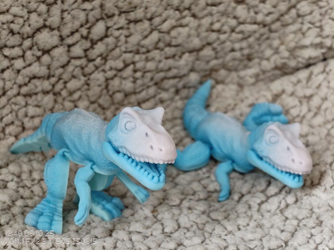 Mini Flexi T-rex Toy | 3D Printed - Etsy
