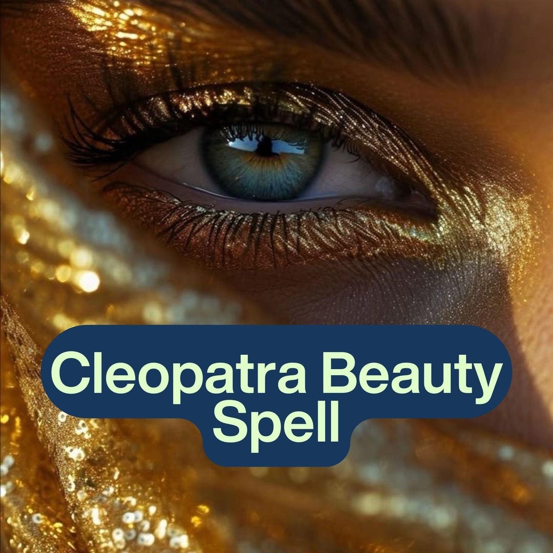 Cleopatra Confidence and Glow Spell, Feminine Charm (same Day Cast and ...