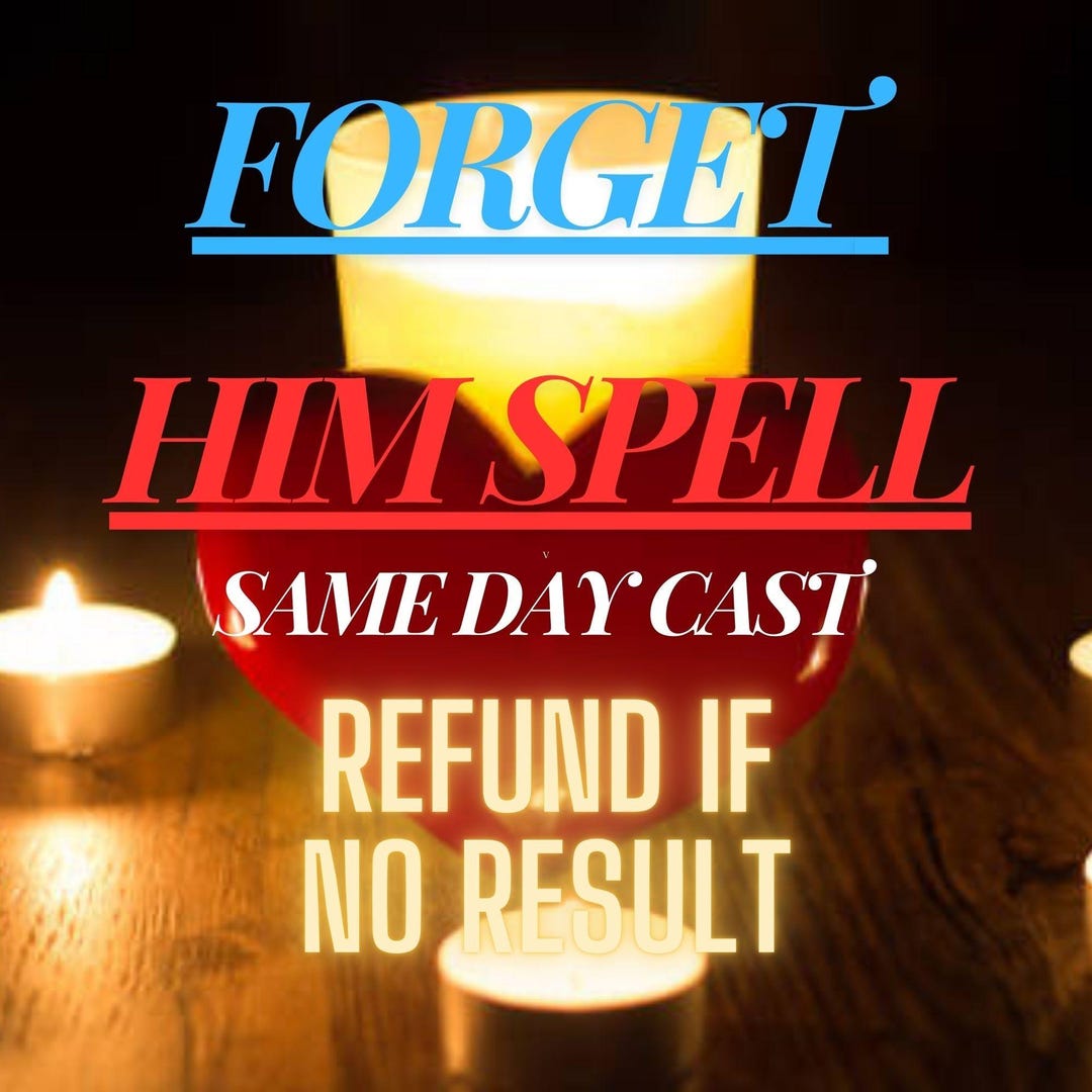 Forget Him Spell for Emotional Release Healing Freedom Inner Peace ...