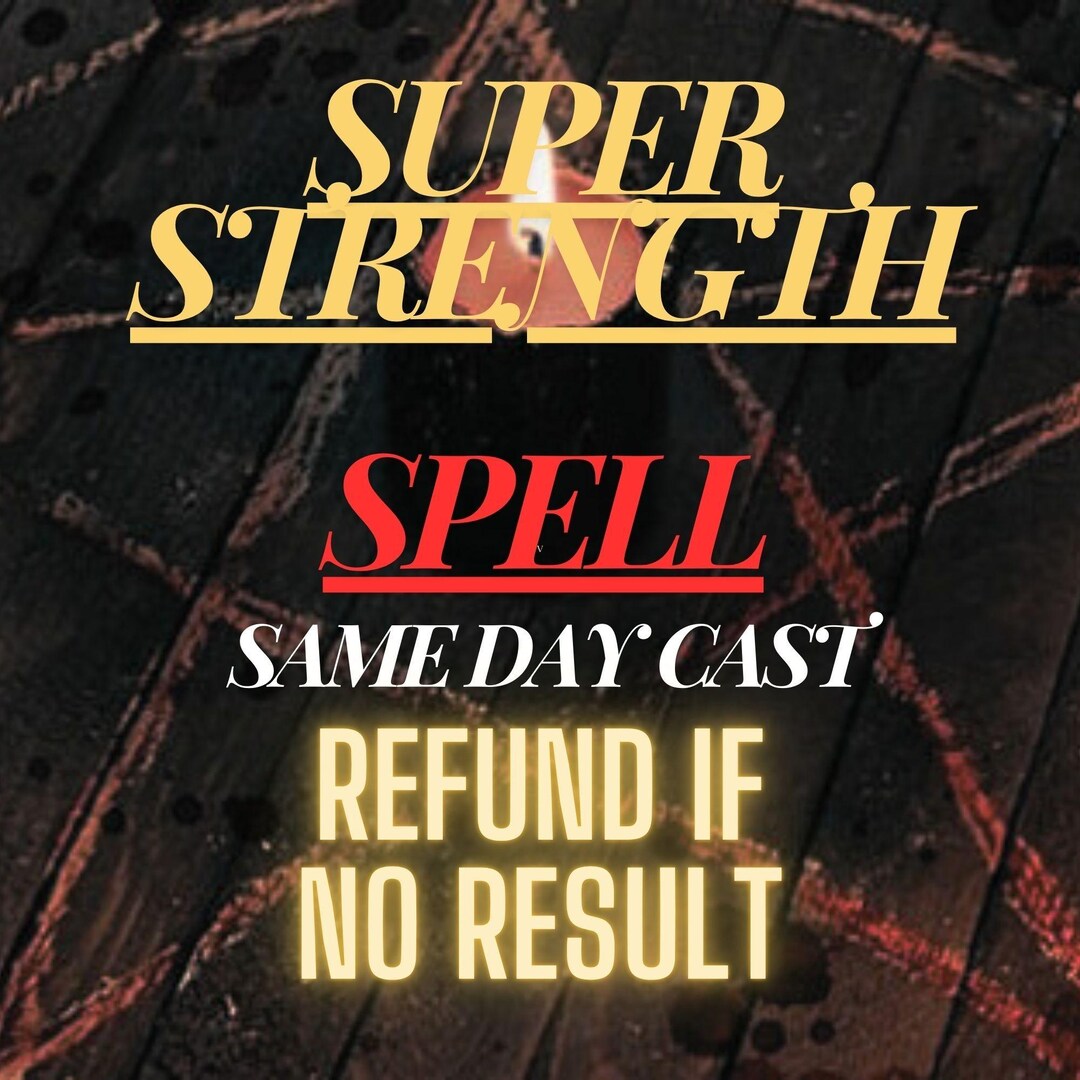 Super Strength Spell for Power Confidence Inner Force Energy Boost ...