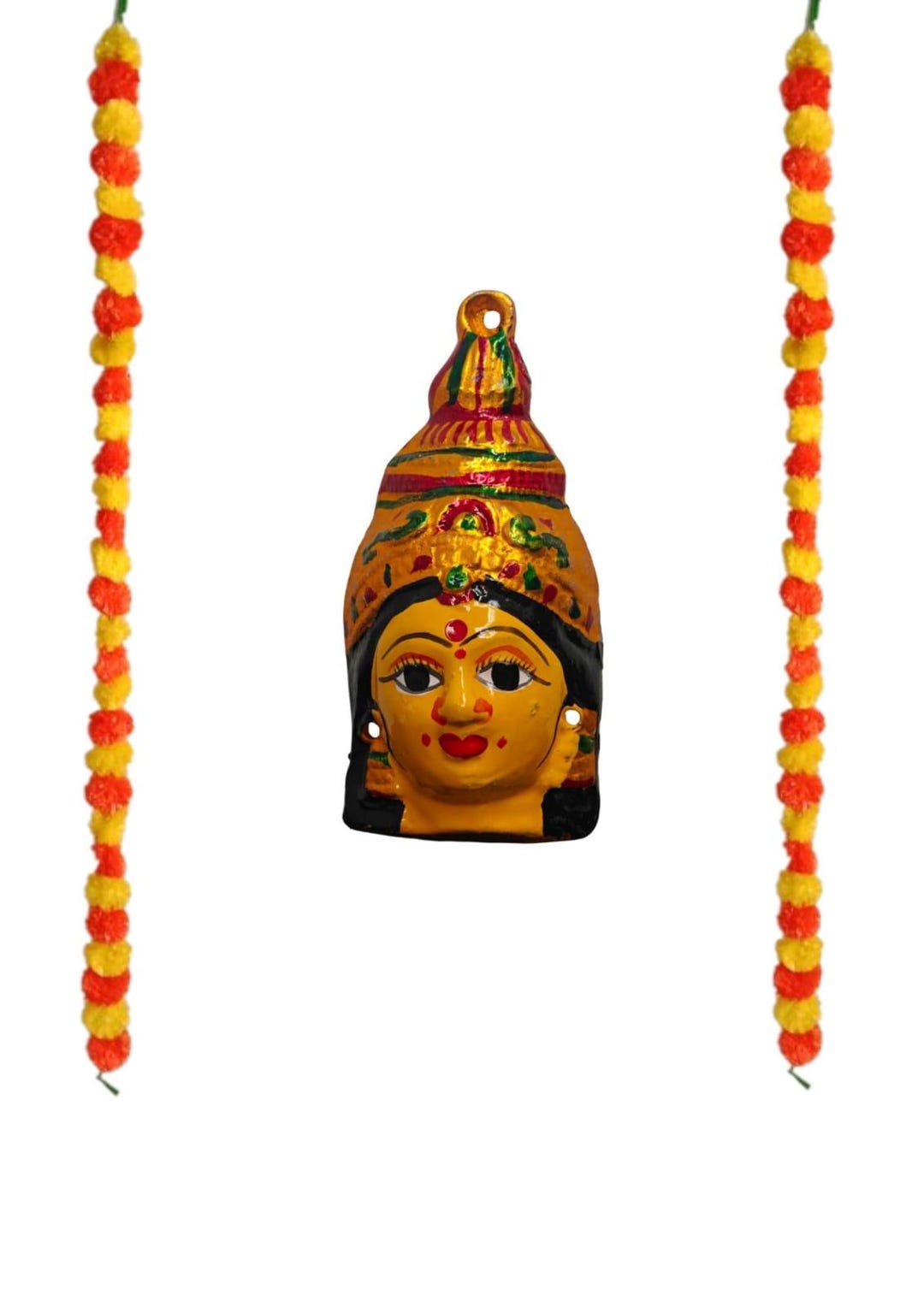 Amman Face With Free Marigold Garlands - Etsy