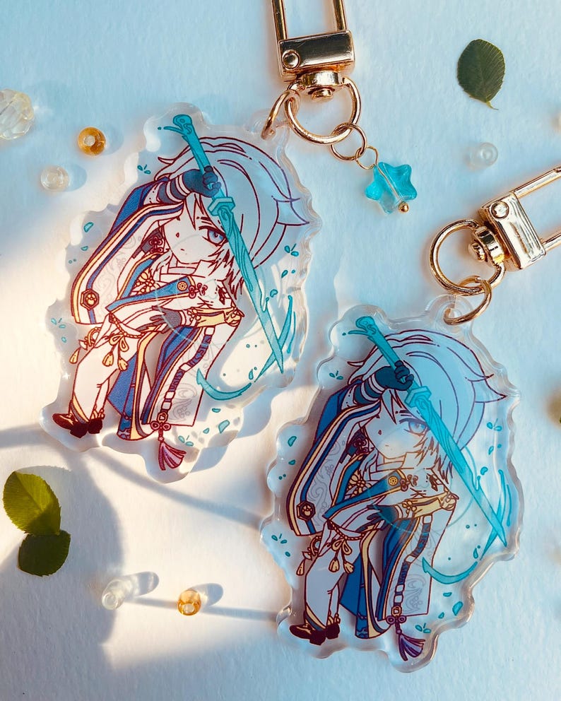 Itto Ayaka and Ayato Keychain - Genshin Impact [inazuma Pt.1] - Etsy Canada