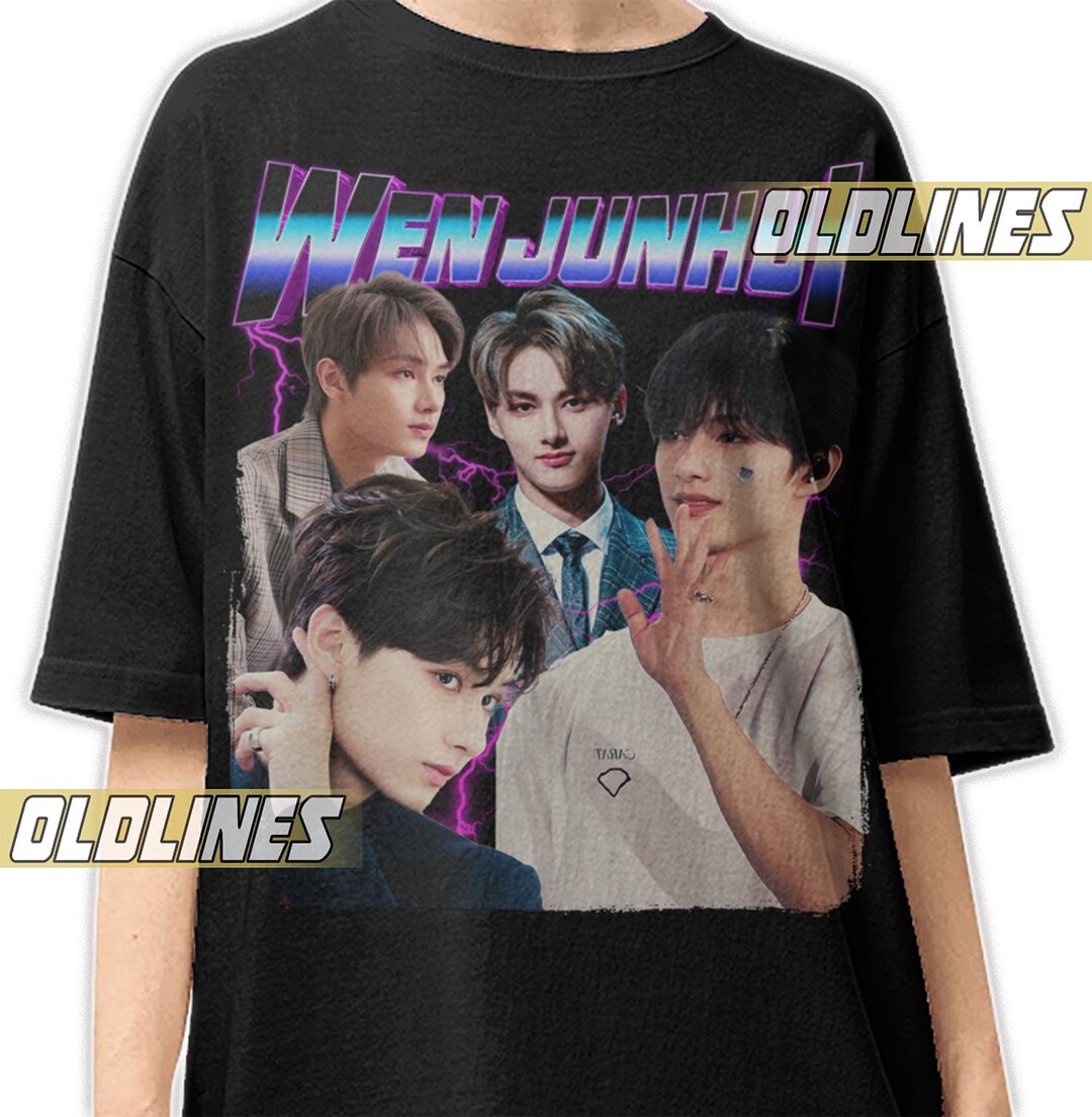 WEN JUNHUI SEVENTEEN K-pop Bootleg Shirt / Wen Junhui 17 Concert Band ...