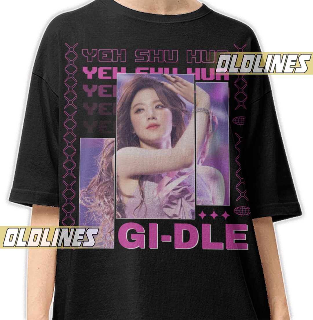 YEH SHU HUA Gidle Concert Tee / Shuhua Gidle K-pop Bootleg Shirt / Yeh ...