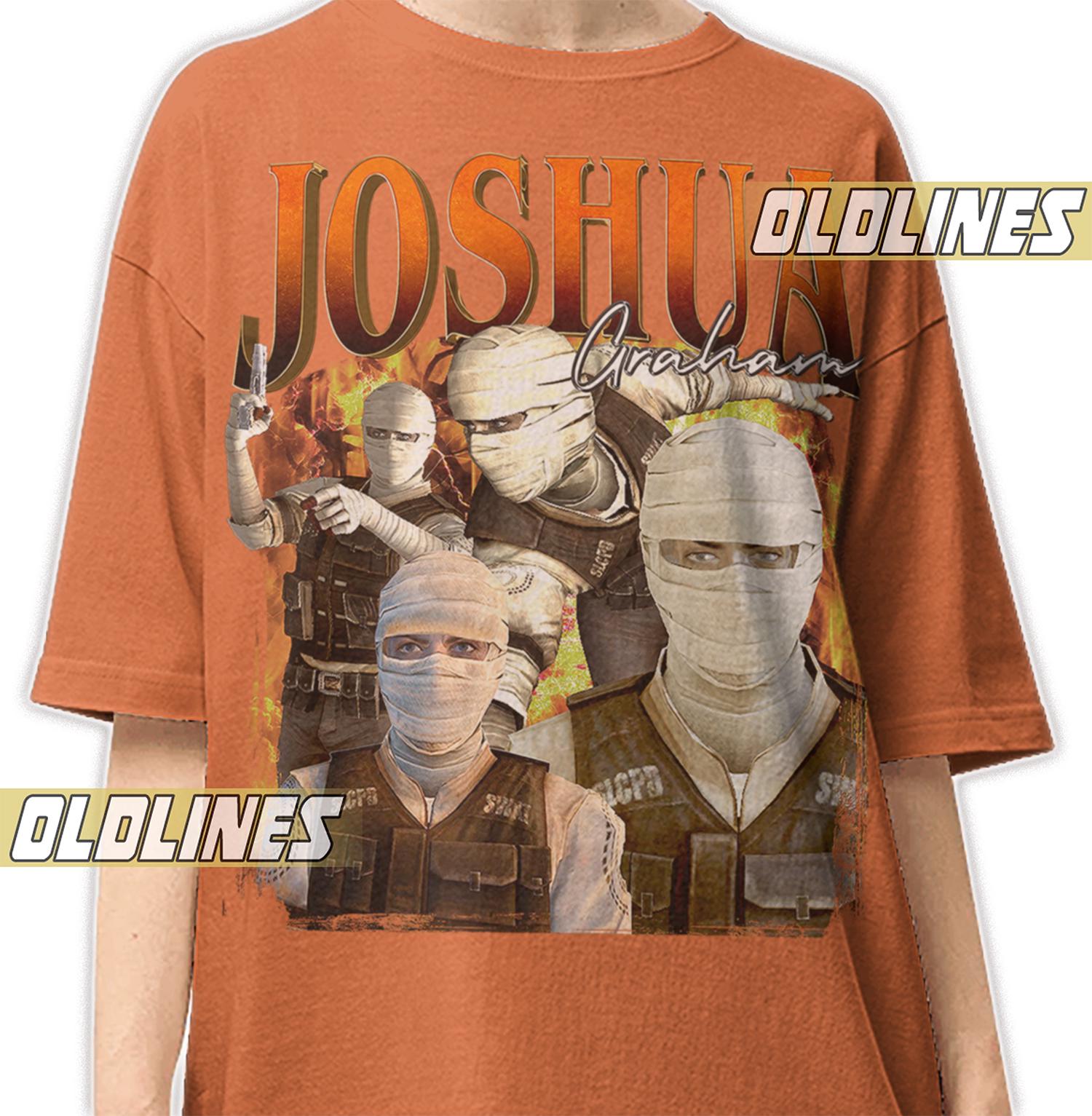 JOSHUA GRAHAM FALLOUT Bootleg Shirt / Joshua Graham Kuna-man Band Tees ...