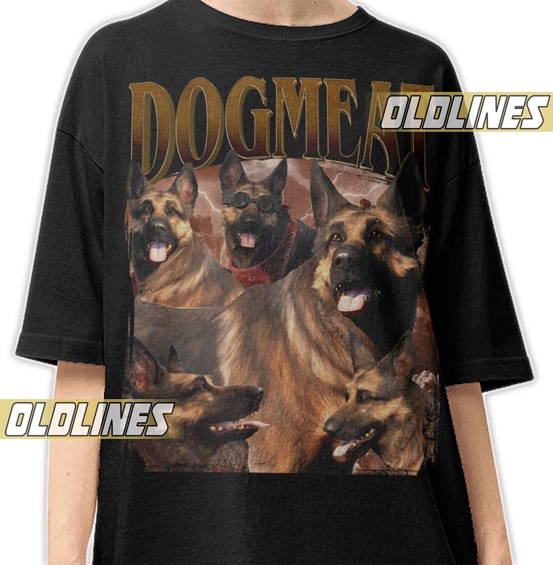 DOGMEAT FALLOUT BOOTLEG Shirt / Fallout Dog Band Tees / Dogmeat Pooch ...