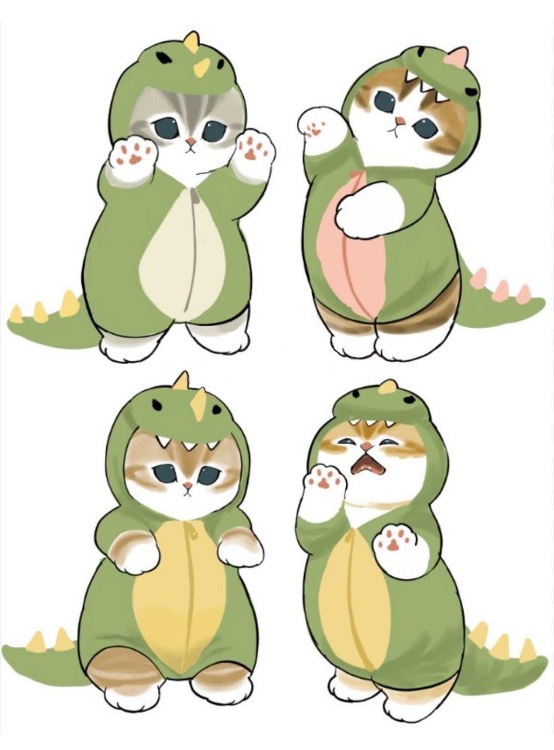 Printable Stickers Mofusand Sheets Part 2 - Etsy