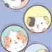 Cute Cat Digital Stickers | Kawaii Cat Planner Stickers | Digital ...