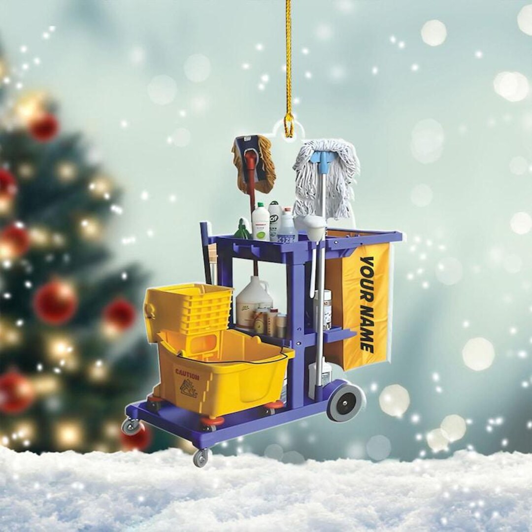 Personalized Housekeeping Christmas Ornament 2025, Housekeeping ...