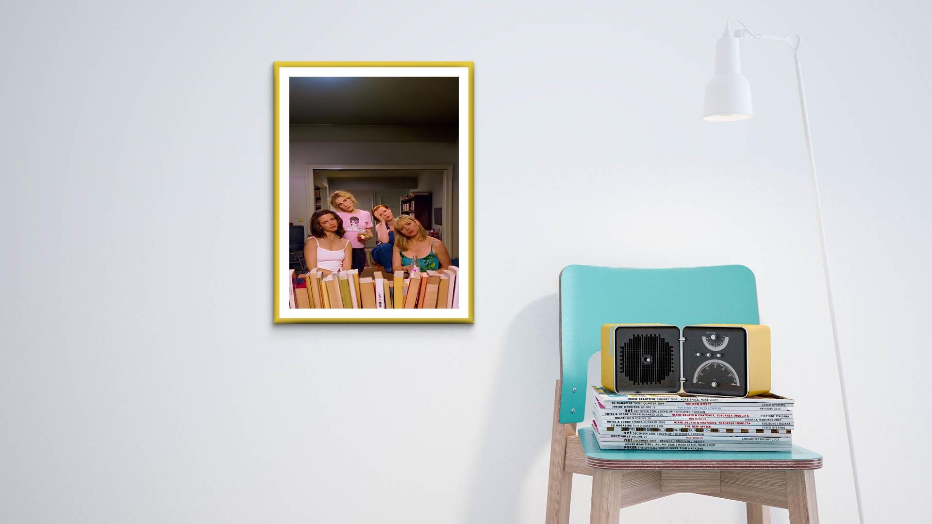 SATC Vintage Girls Poster: 90s TV Show Poster (digital Download, JPEG ...