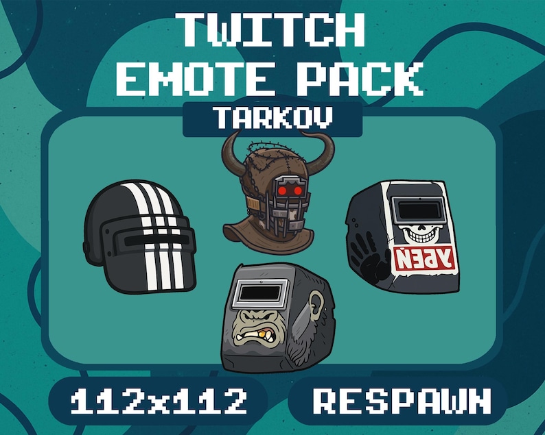 Tarkov Boss Helmet Emote – Escape From Tarkov Stream Emotes for Twitch ...